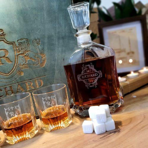 Set na Whisky/ Rum 2 Poháre + Kamene - Sottile | PravýMuž.sk